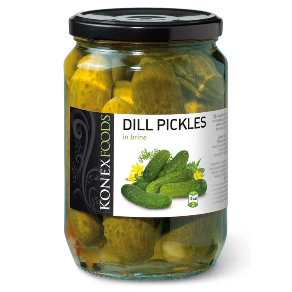 Konex Food Dill Pickles in Brine 670 g – simplywholefoodsnz